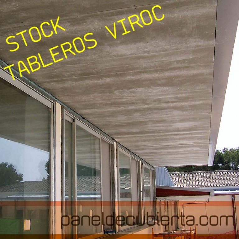 Ventajas del Viroc: tableros para construcción. Buen precio.